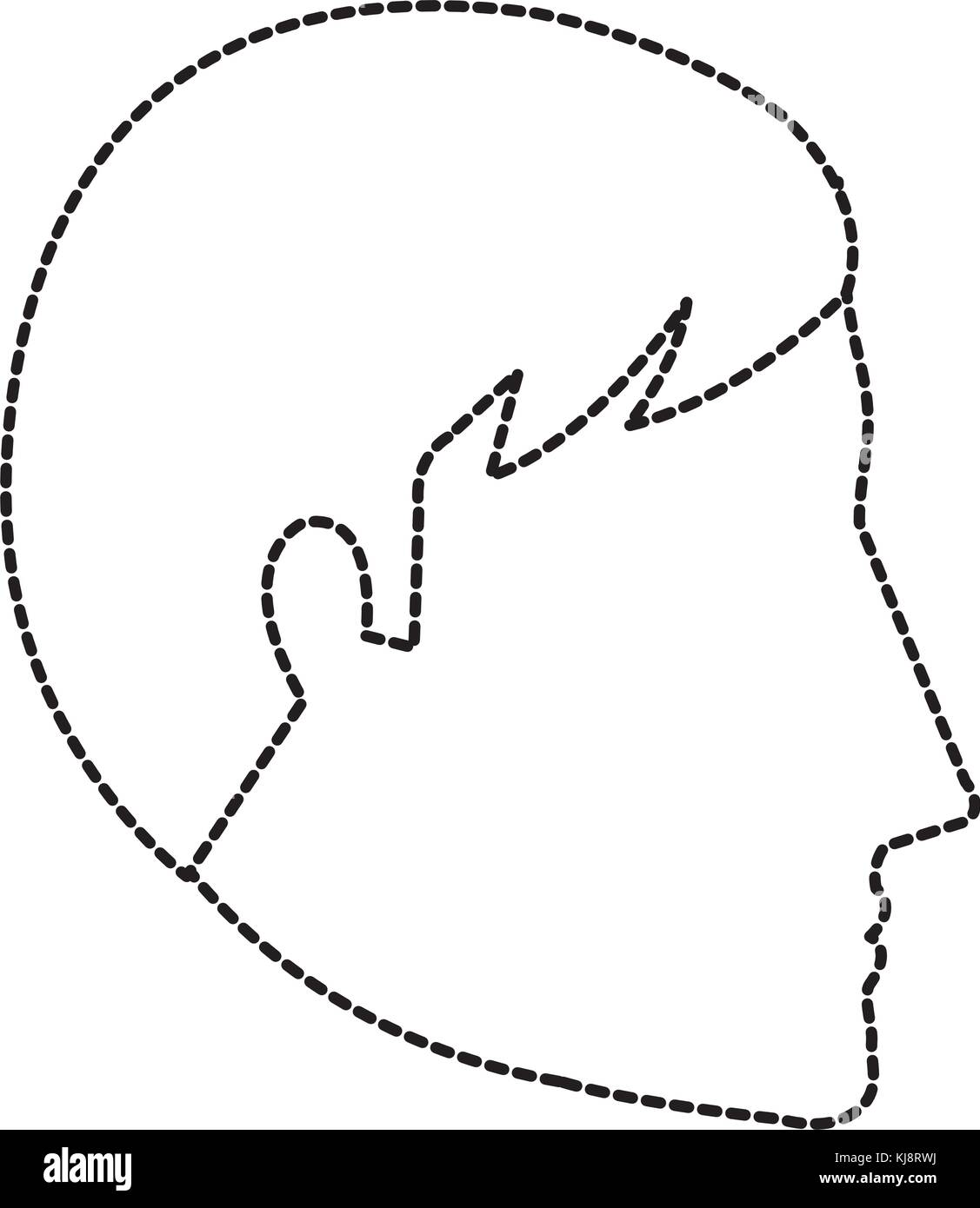 head profile man avatar character Stock Vector Image & Art - Alamy