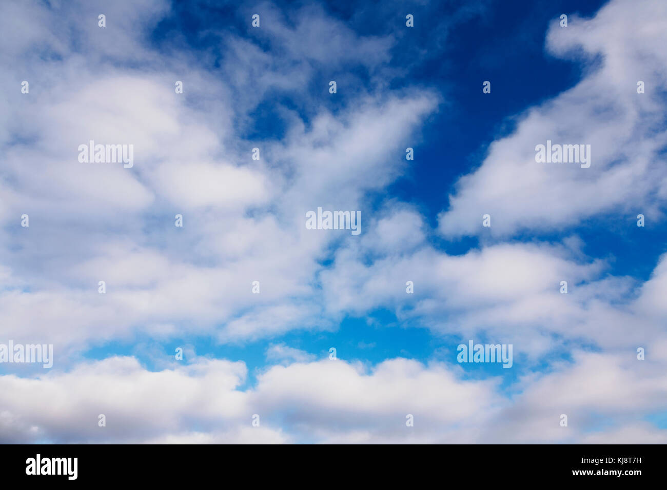 Blue sky over Canadian Prairies Stock Photo - Alamy
