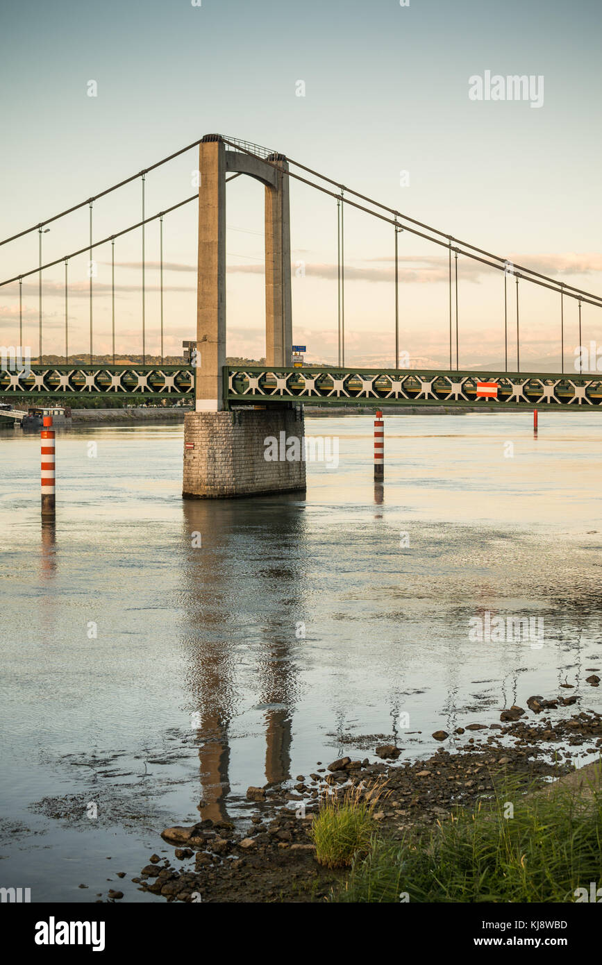 River Rhone, Tain-l'Hermitage, France, Europe Stock Photo - Alamy