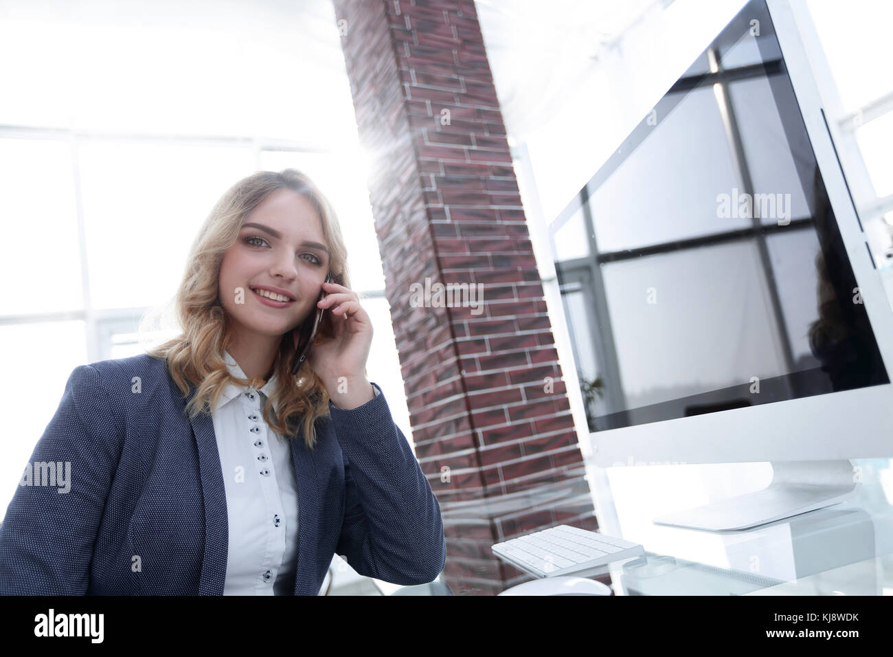 background image of a business women in the workplace Stock Photo - Alamy