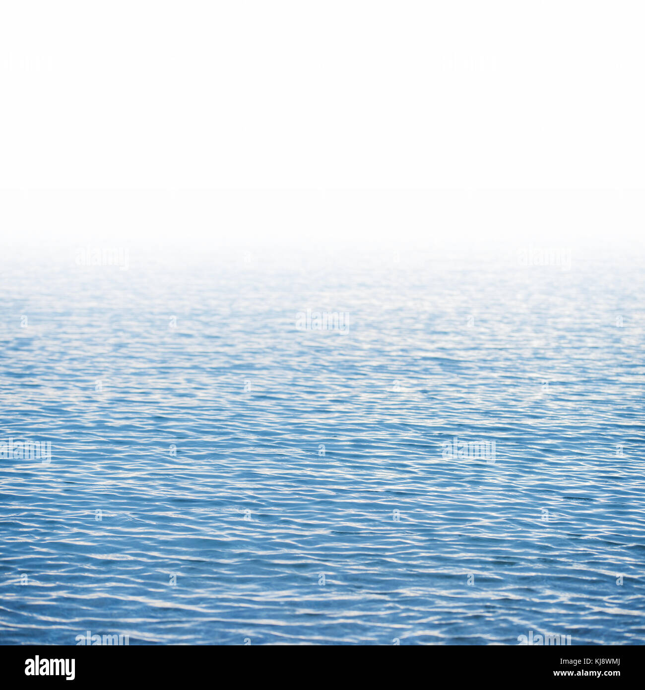 Blue water surface background isolated on white Stock Photo - Alamy