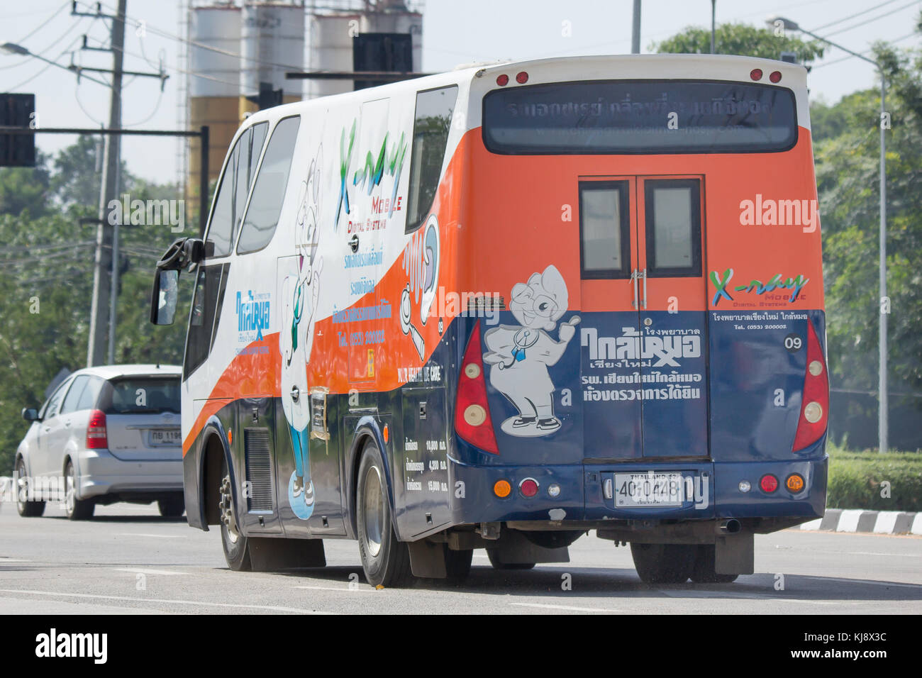 CHIANG MAI, THAILAND -NOVEMBER 13 2017: Mobile X Ray Bus Truck of ...