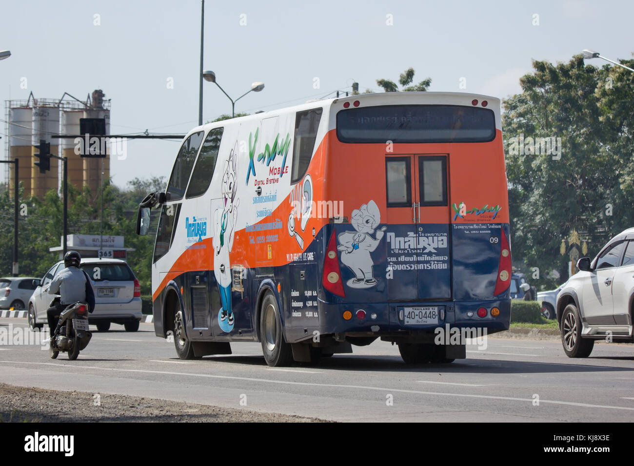 CHIANG MAI, THAILAND -NOVEMBER 13 2017: Mobile X Ray Bus Truck of ...