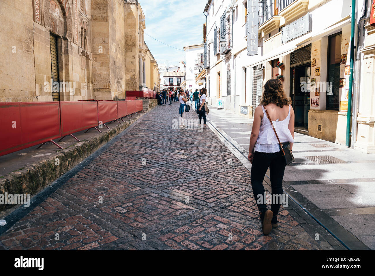 Street in the old city of Cordoba Stock Photo - Alamy