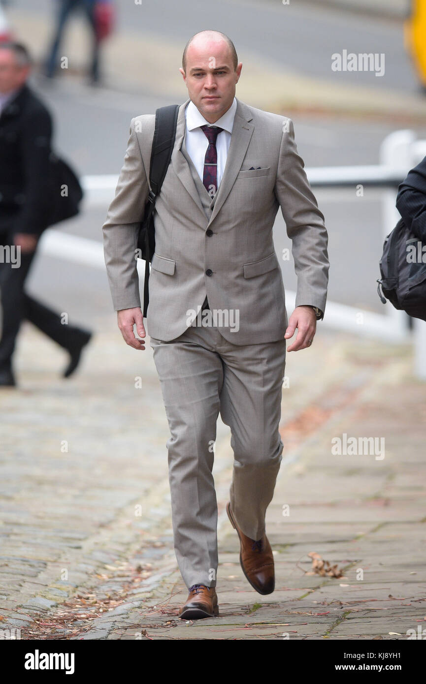Emile Cilliers, 37, arrives at Winchester Crown Court where he is on ...
