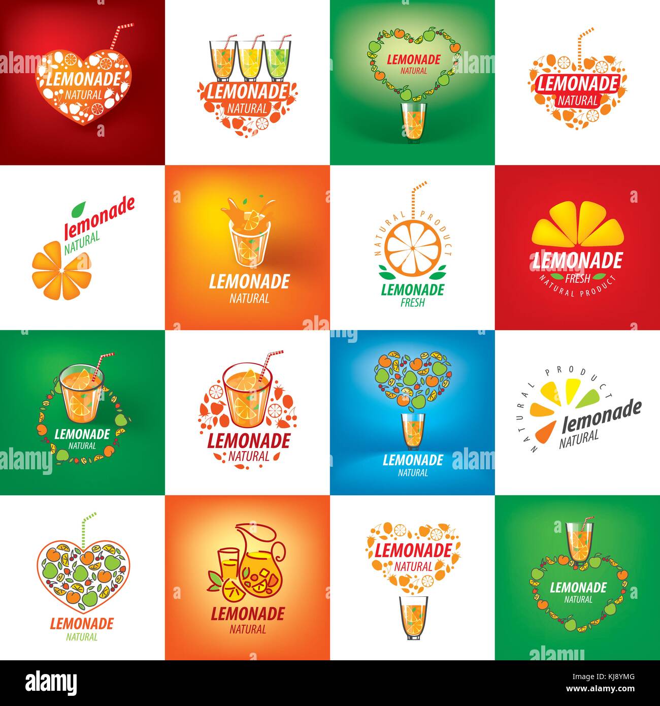 logo for lemonade Stock Vector Image & Art - Alamy