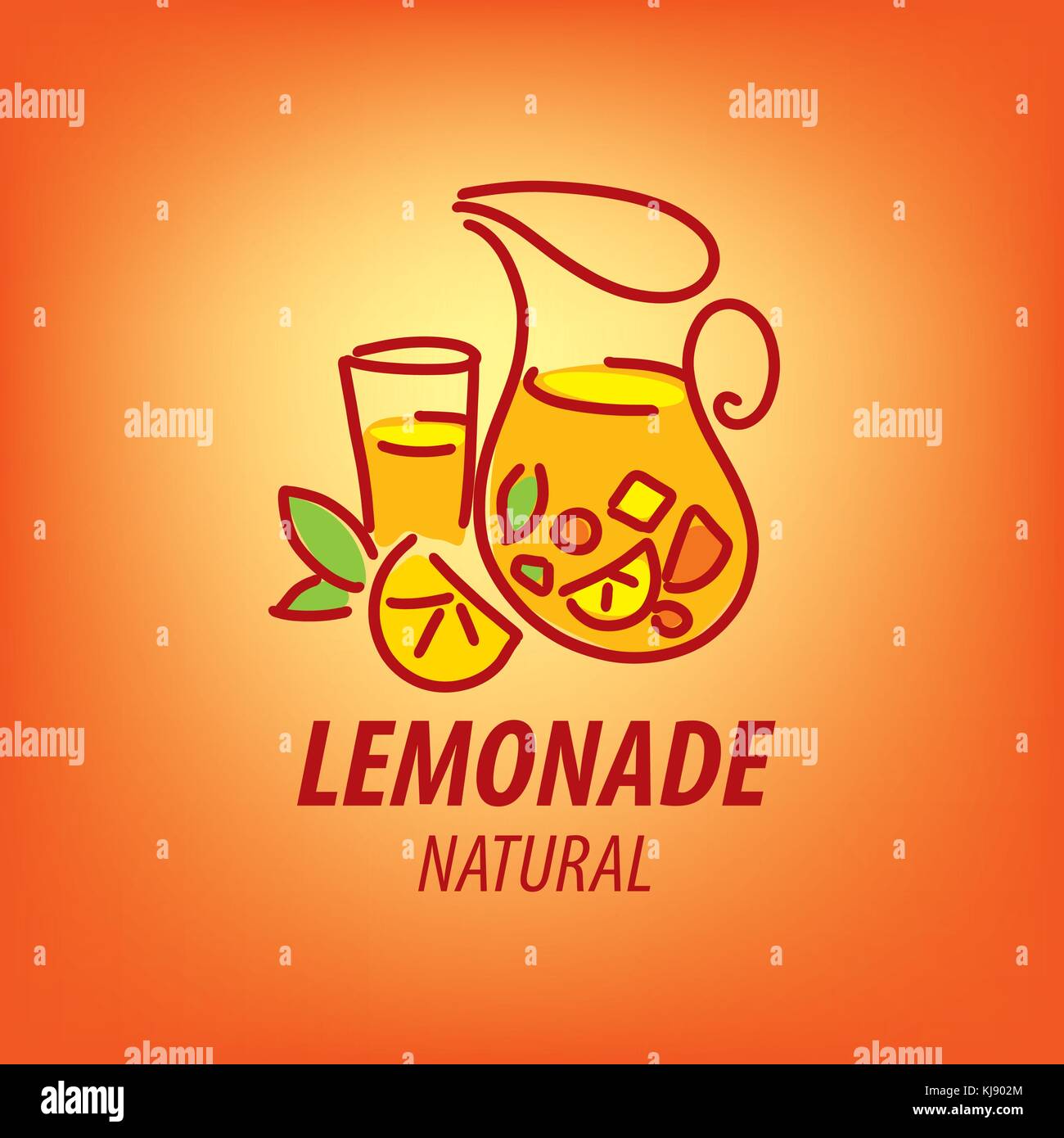 logo for lemonade Stock Vector Image & Art - Alamy