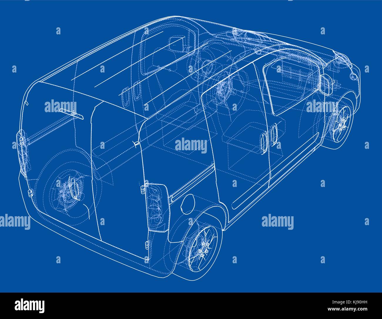Concept car. Vector Stock Vector Image & Art - Alamy