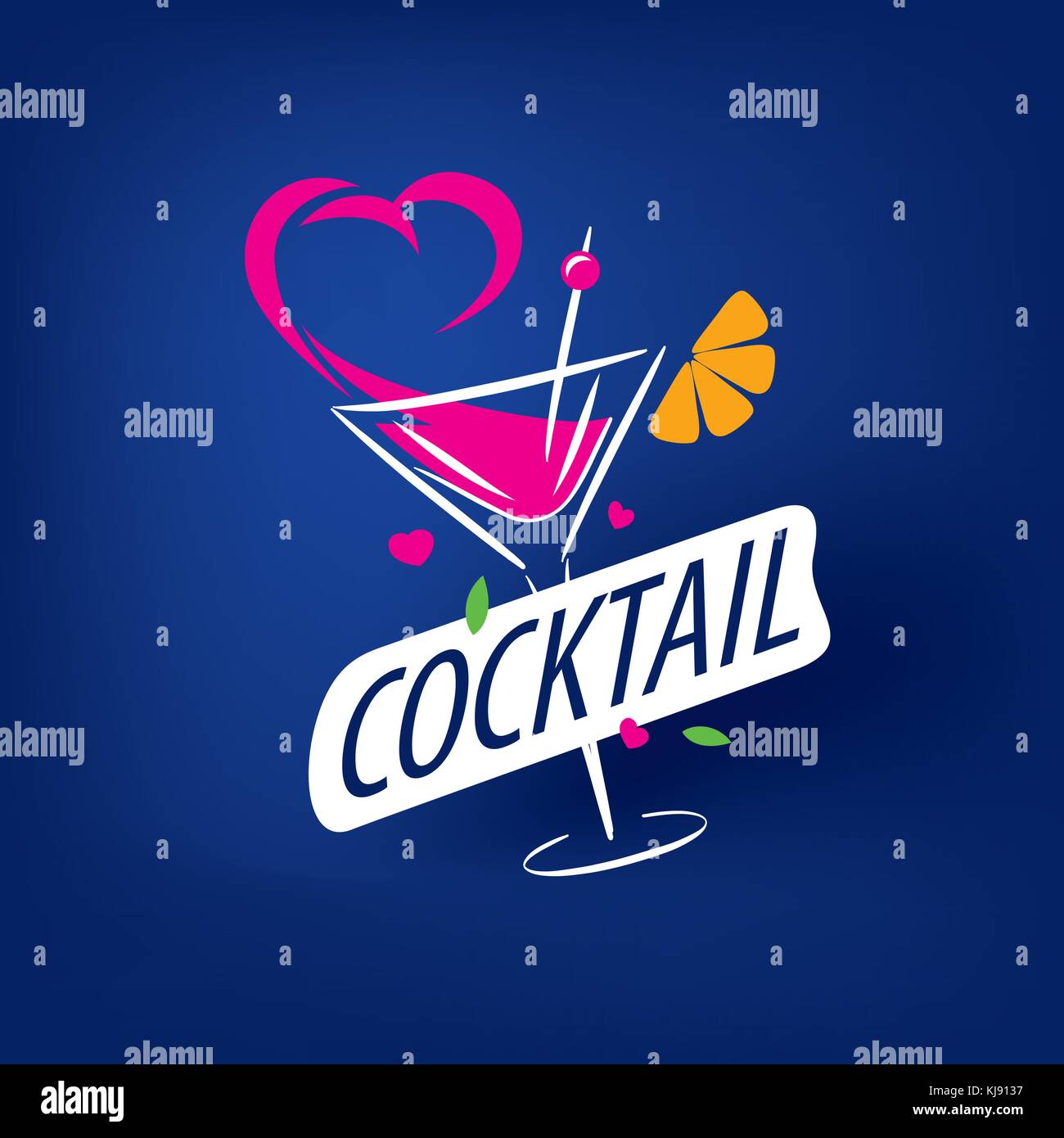 alcoholic cocktails logo Stock Vector Image & Art - Alamy