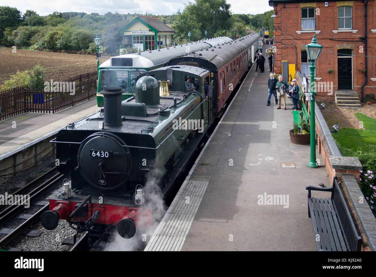 Epping Ongar Railway Stock Photo - Alamy