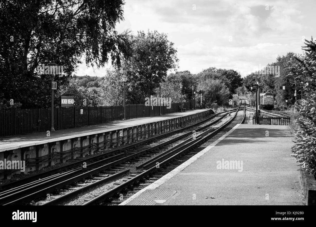 Epping Ongar Railway Stock Photo - Alamy