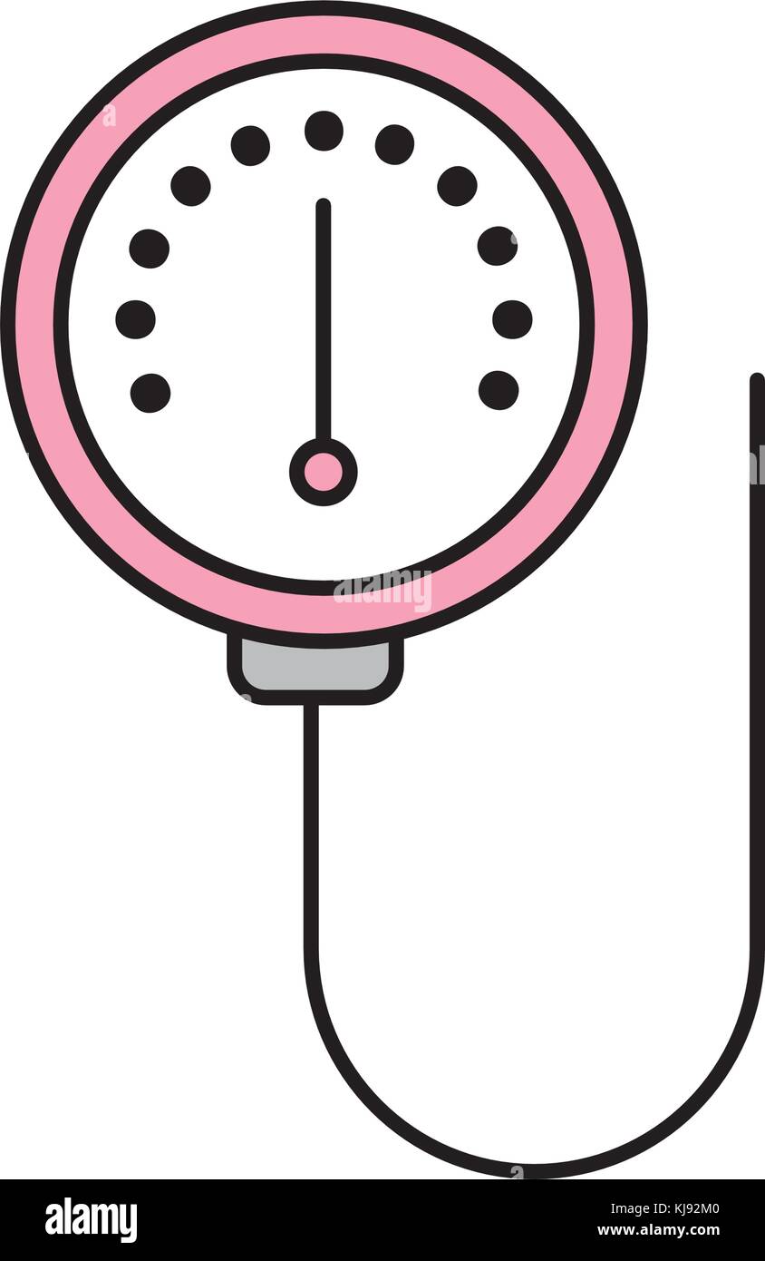 scale of meter device manometer pressure gauge Stock Vector Image & Art ...