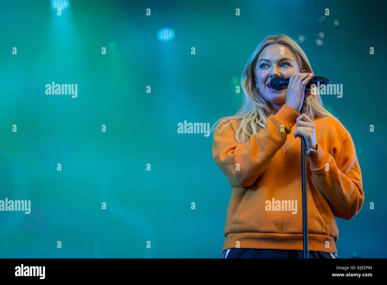 Denmark, Copenhagen - July 21, 2017. The Norwegian singer, songwriter ...