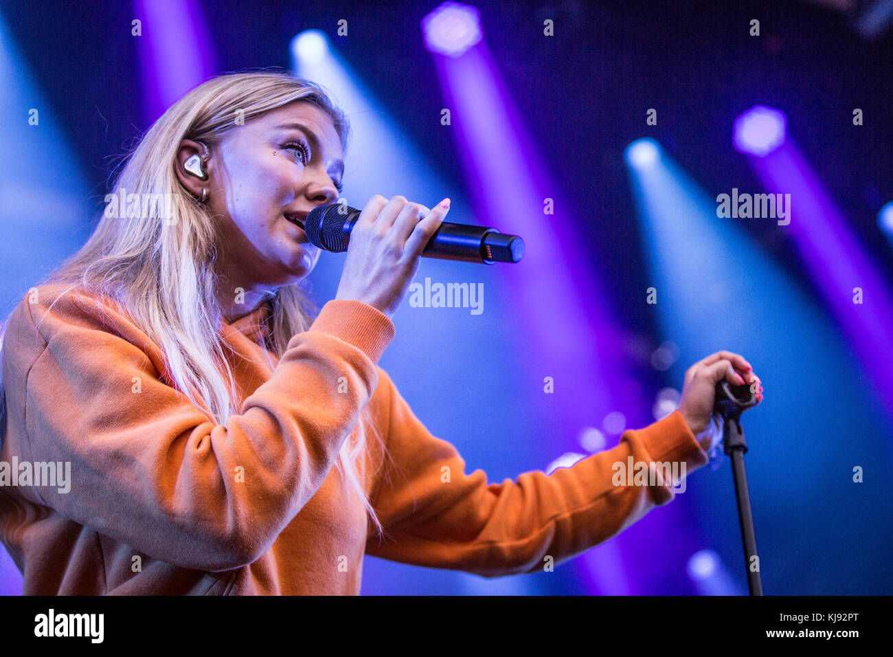 Denmark, Copenhagen - July 21, 2017. The Norwegian singer, songwriter ...