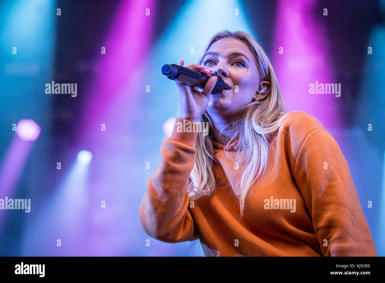 Denmark, Copenhagen - July 21, 2017. The Norwegian singer, songwriter ...
