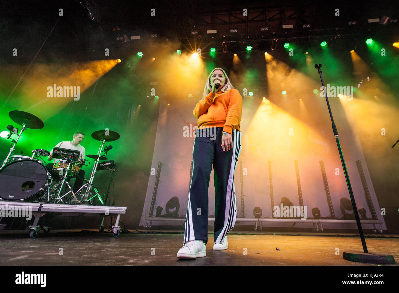 Denmark, Copenhagen - July 21, 2017. The Norwegian singer, songwriter ...