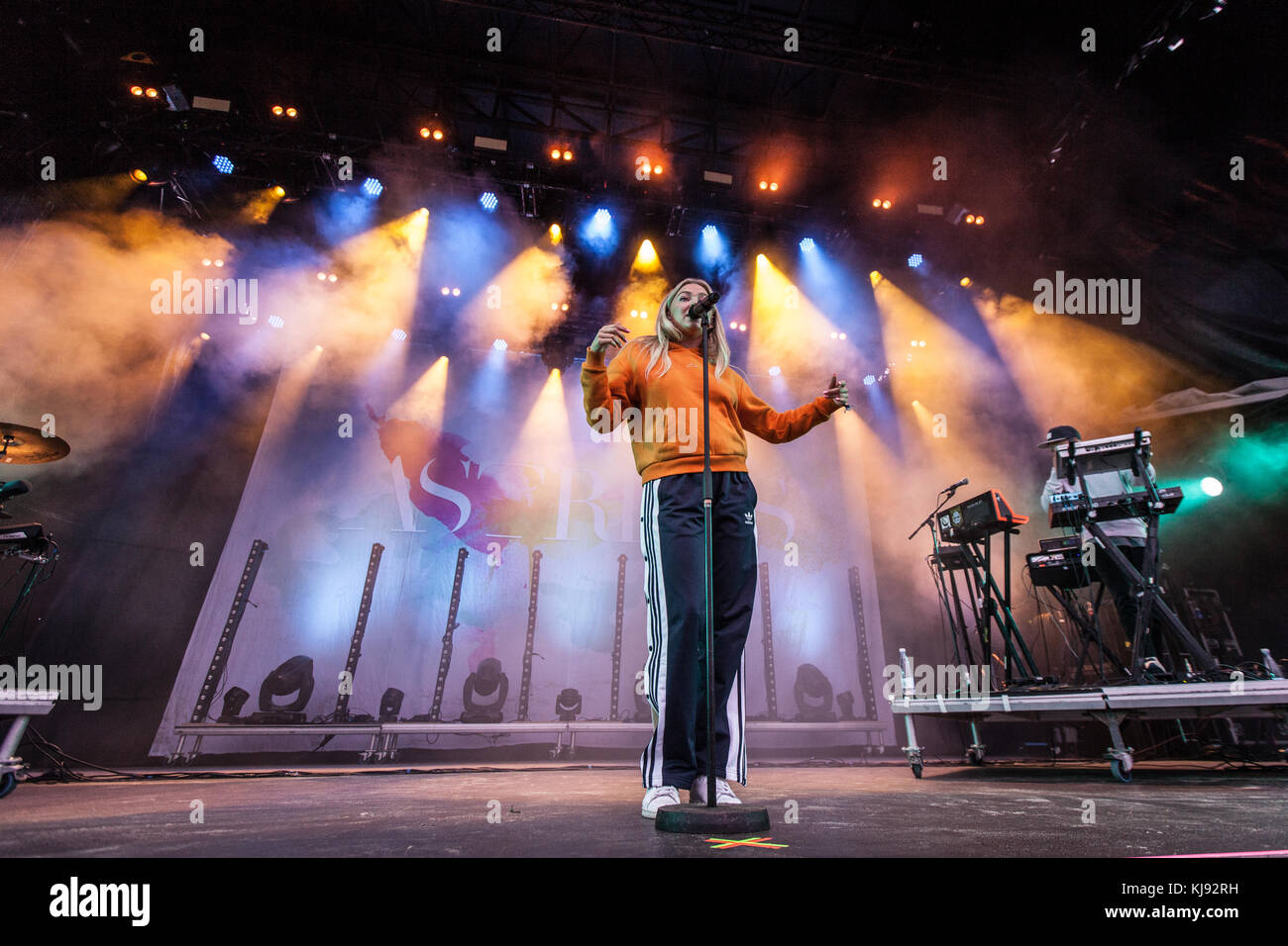 Denmark, Copenhagen - July 21, 2017. The Norwegian singer, songwriter ...