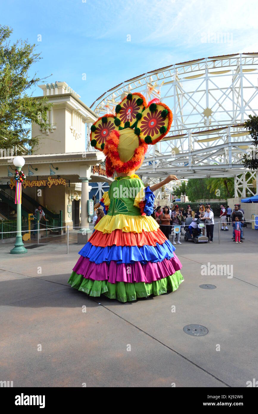 Flamenco Dancing at Disneyland Stock Photo - Alamy
