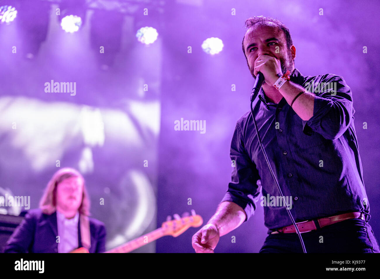 Denmark, Roskilde - June 29, 2017. The American synthpop band Future ...