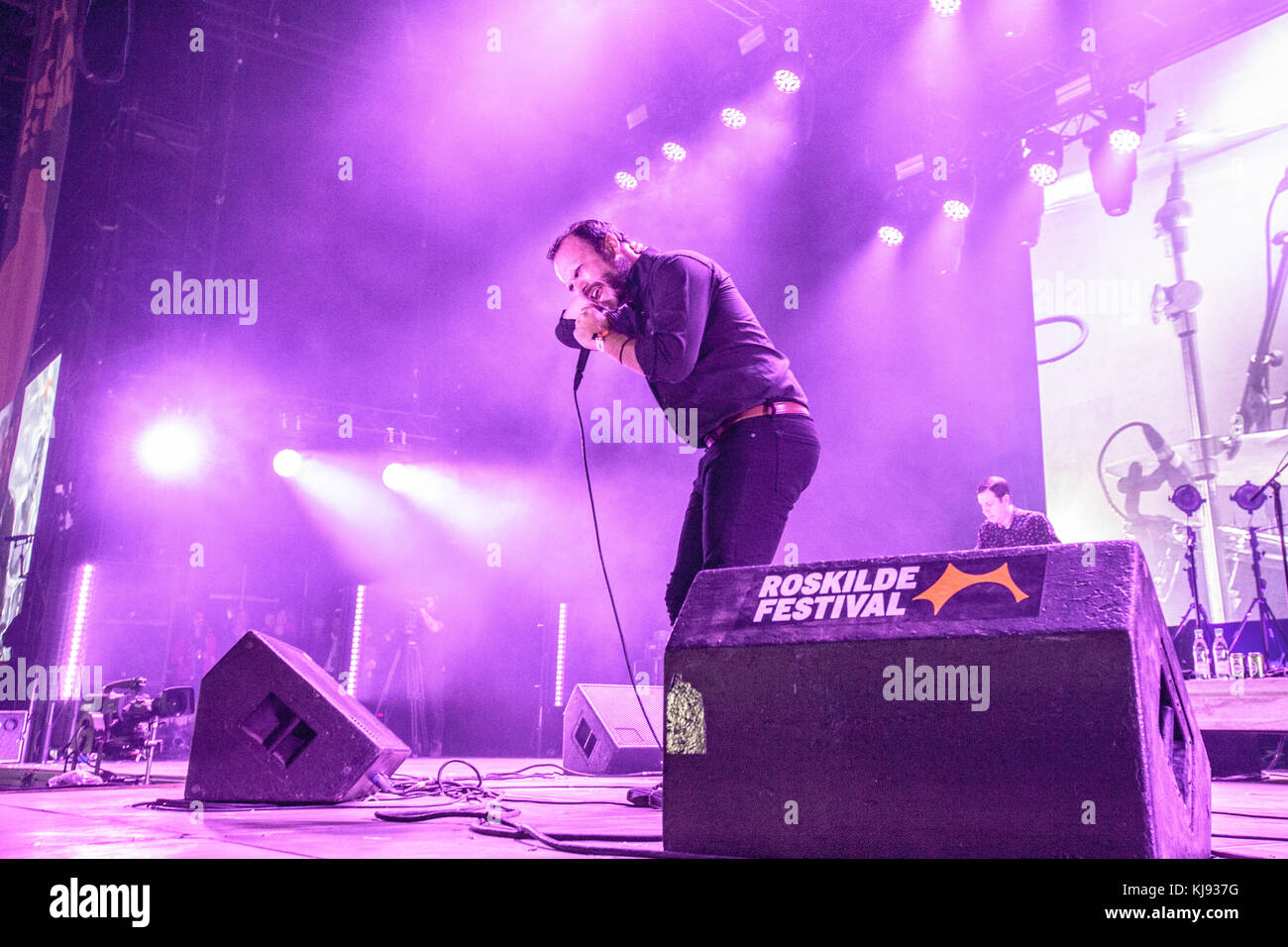 Denmark, Roskilde - June 29, 2017. The American synthpop band Future ...
