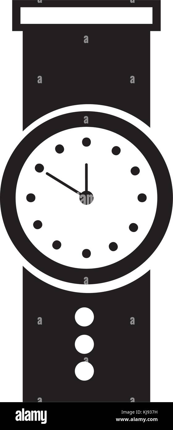hand watch time business timer plan concept Stock Vector Image & Art ...