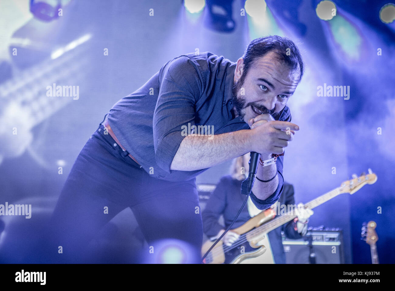 Denmark, Roskilde - June 29, 2017. The American synthpop band Future ...