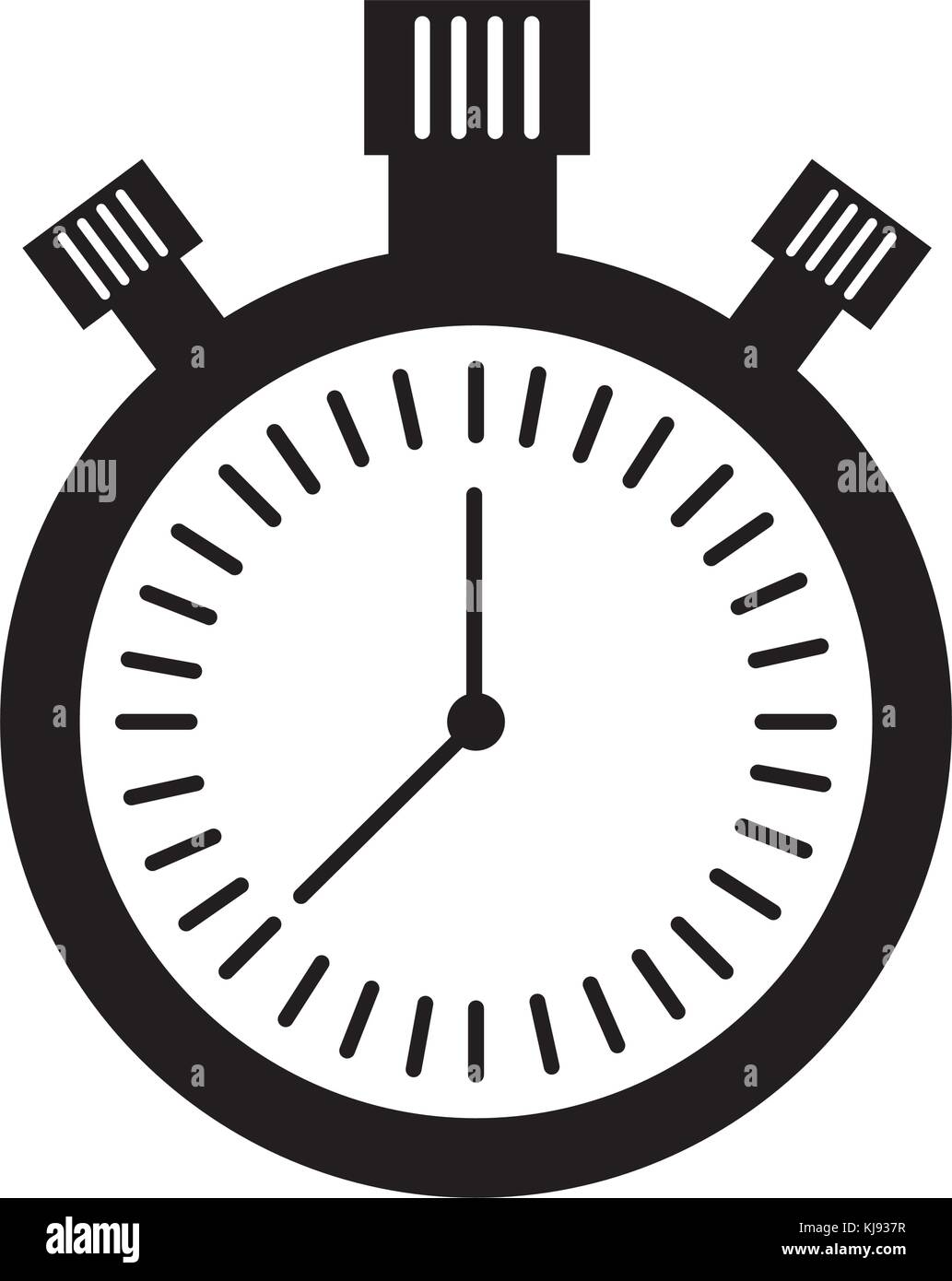chronometer countdown speed timer object icon Stock Vector Image & Art - Alamy
