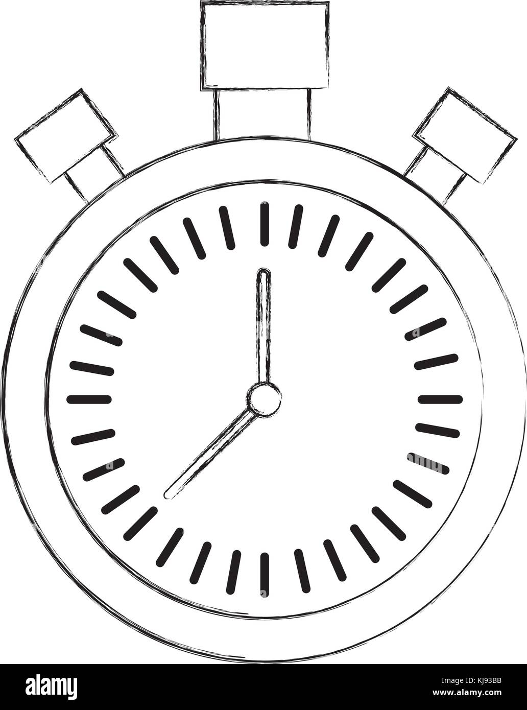 chronometer countdown speed timer object icon Stock Vector Image & Art - Alamy