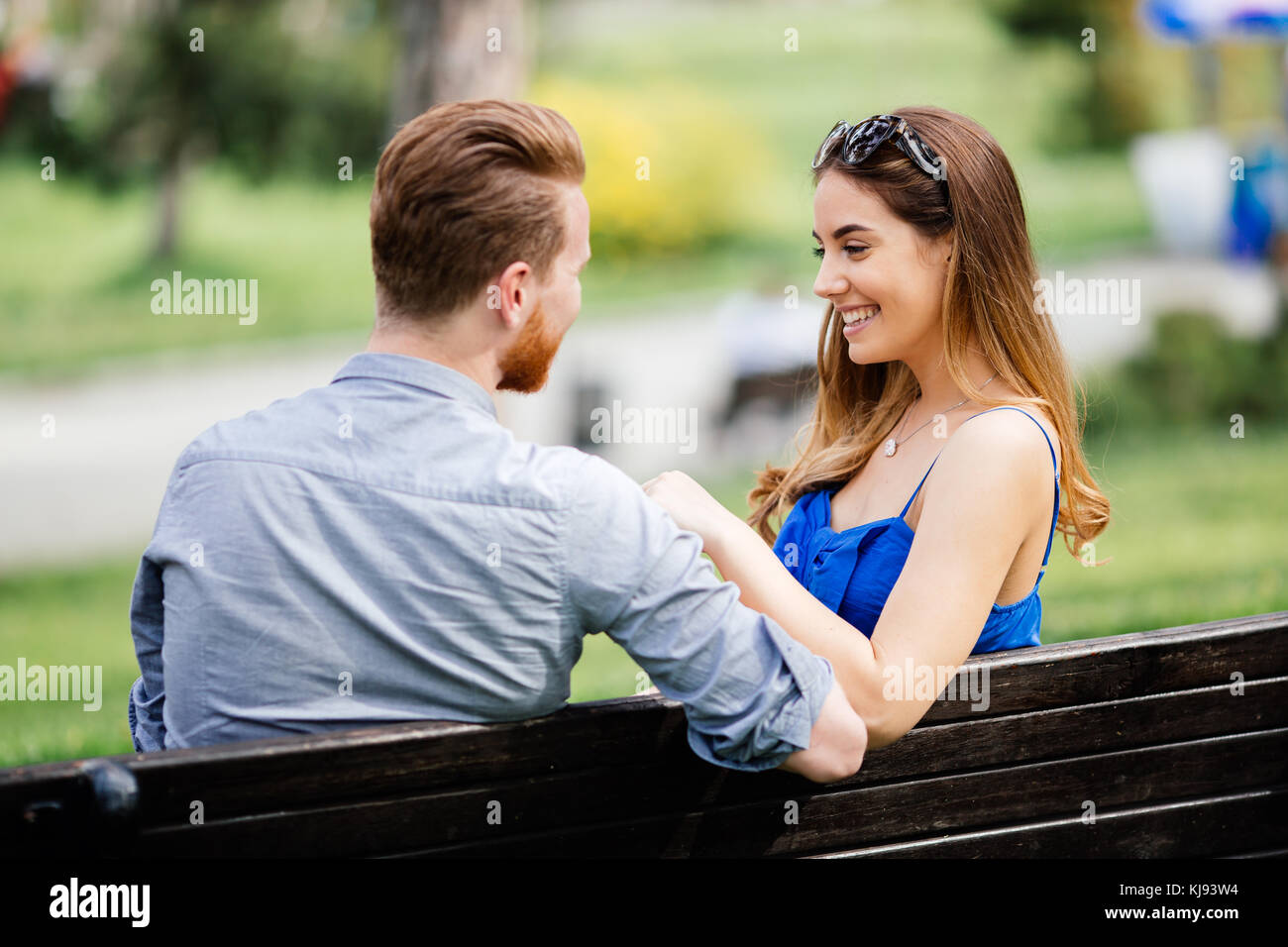 Romantic couple in love Stock Photo - Alamy