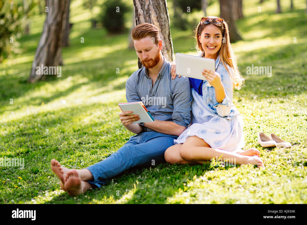 Boys flirting girls hi-res stock photography and images - Alamy