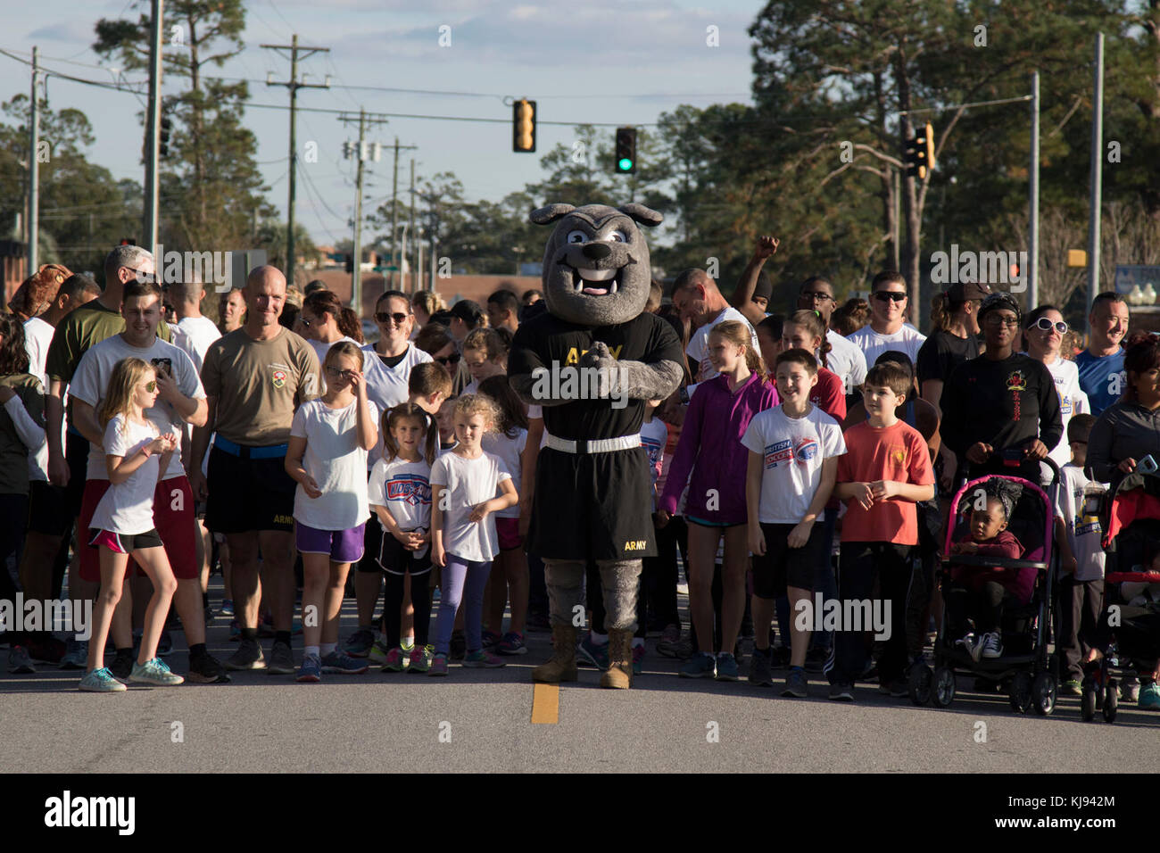 Sgt. Rocky, 3rd Infantry Division's mascot, joins Families as they take ...