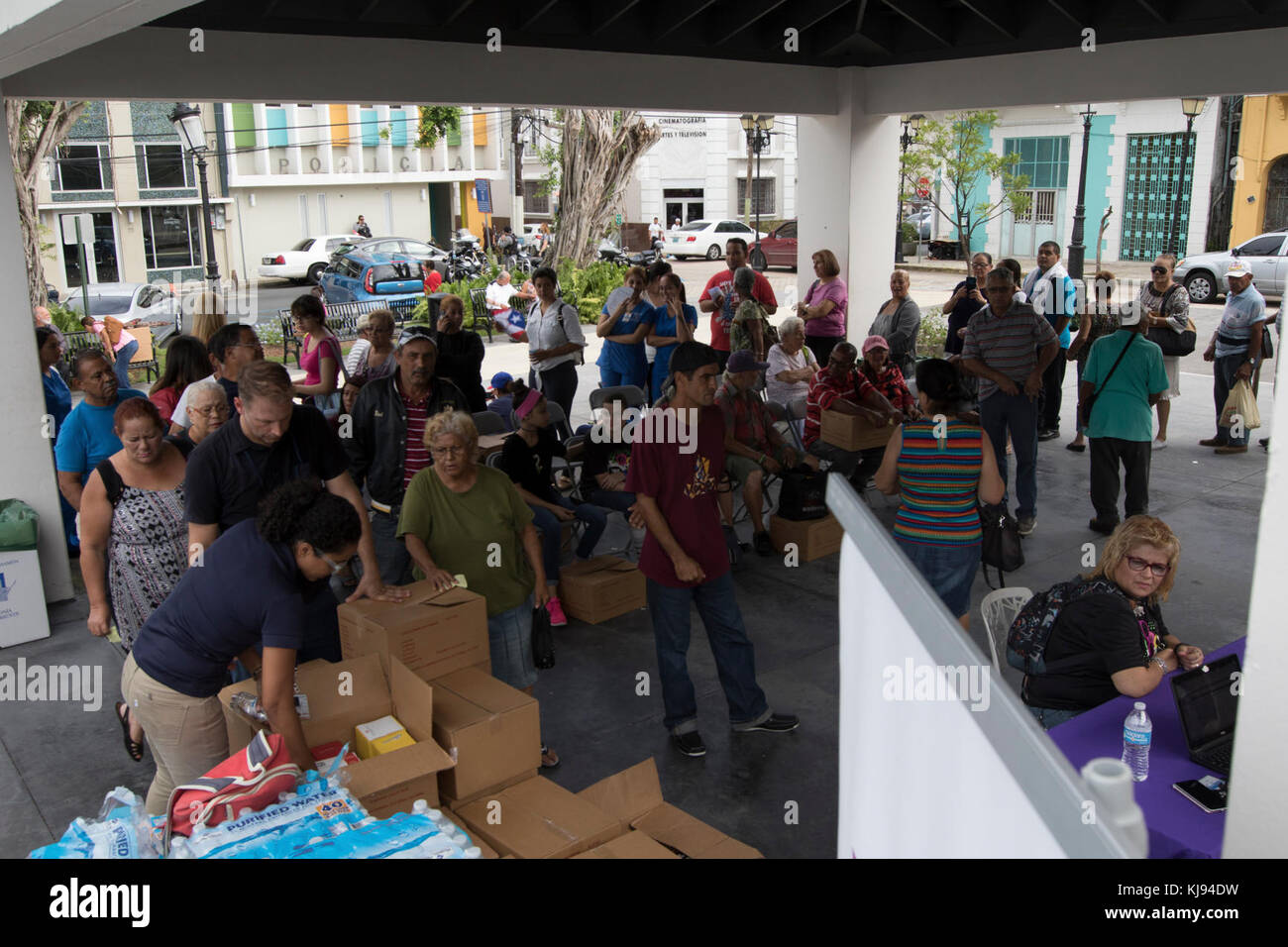 SAN JUAN, Puerto Rico – Federal Emergency Management Agency employees ...