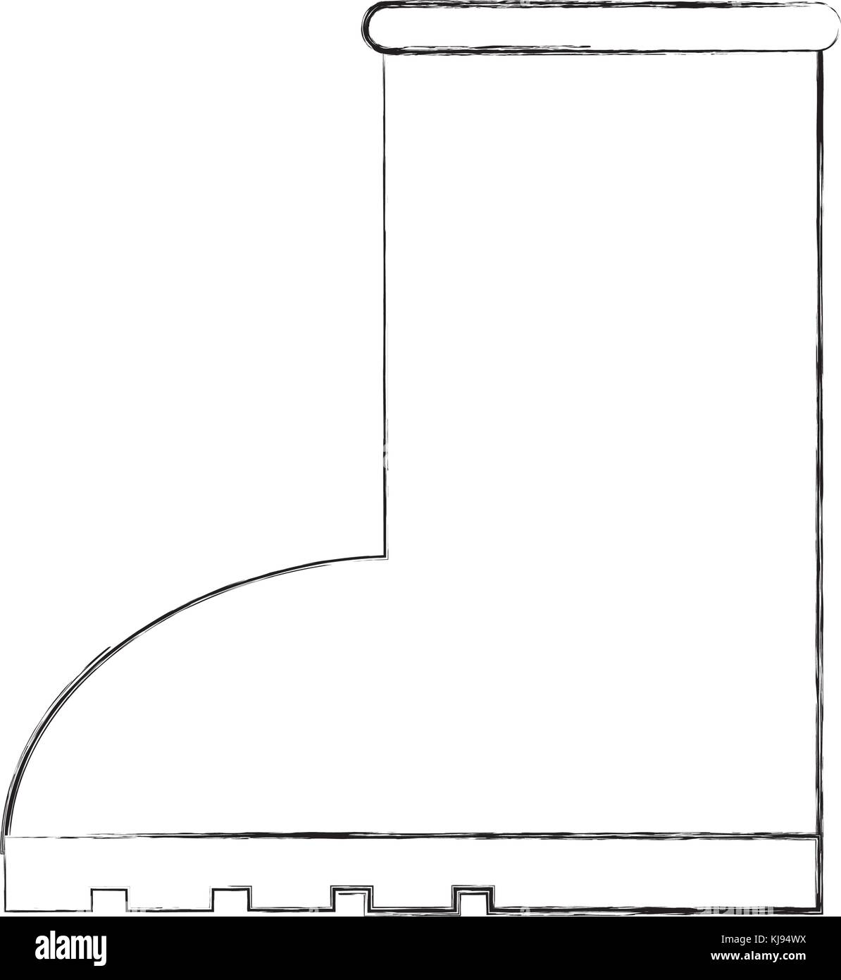 Autumn rain shoe Black and White Stock Photos & Images - Alamy