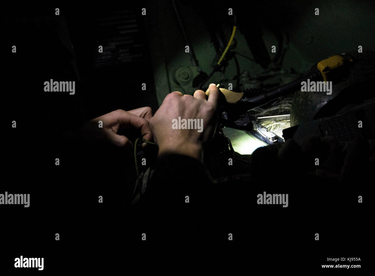 U.S. Marine Sgt. Brandon R. Rice, a Light Armored Reconnaissance (LAR ...