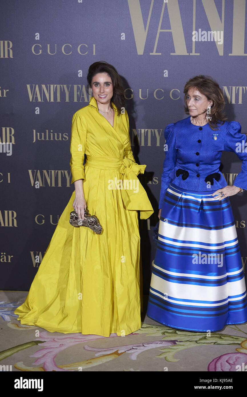 Madrid, Spain. 21st Nov, 2017. Paloma Segrelles attends the gala for ...