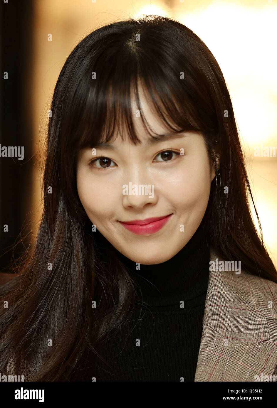 22nd Nov, 2017. S. Korean actress Yoon Jin-sol South Korean actress ...