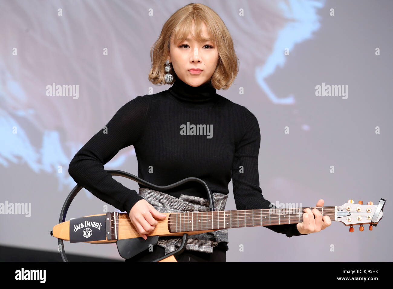 22nd Nov, 2017. S. Korean singer Kim Bo-kyung South Korean singer Kim ...