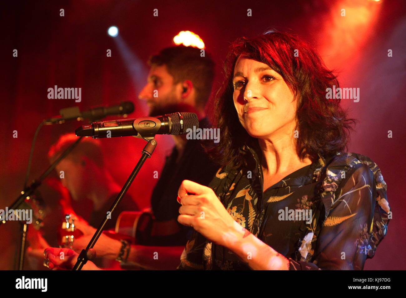 Berlin, Germany. 21st Nov, 2017. Leonard Gogniat and Sophie Burande of ...