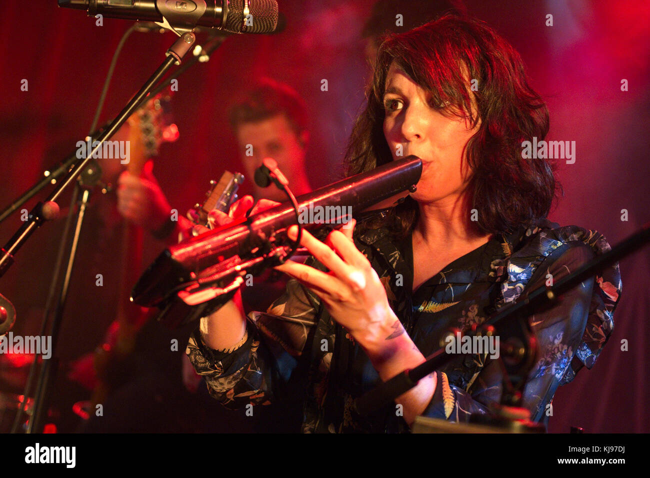 Berlin, Germany. 21st Nov, 2017. Sophie Burande of Carrousel performs ...