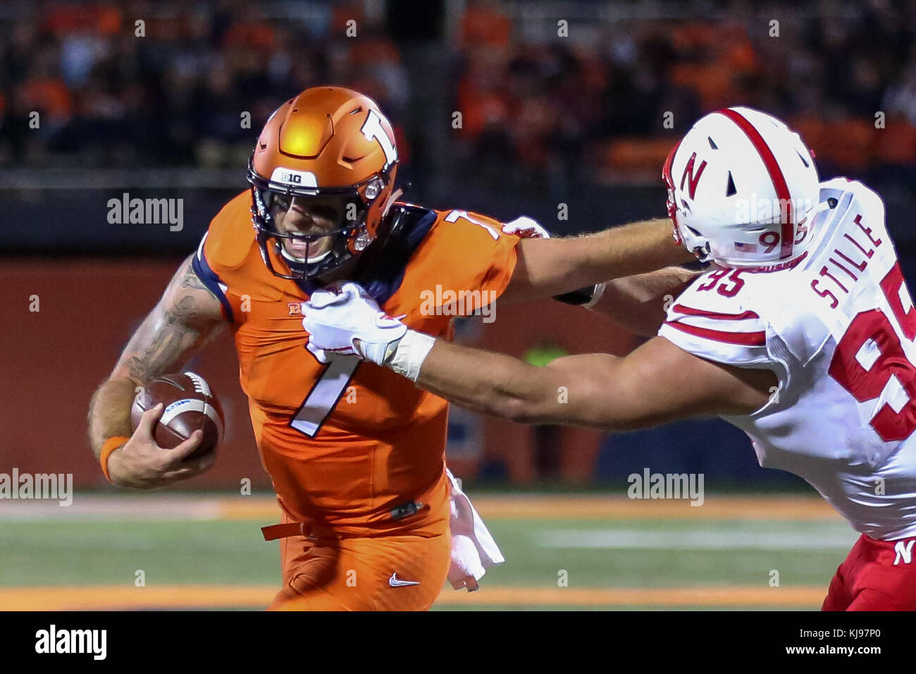 Friday September 29th - Illinois Fighting Illini quarterback Chayce ...