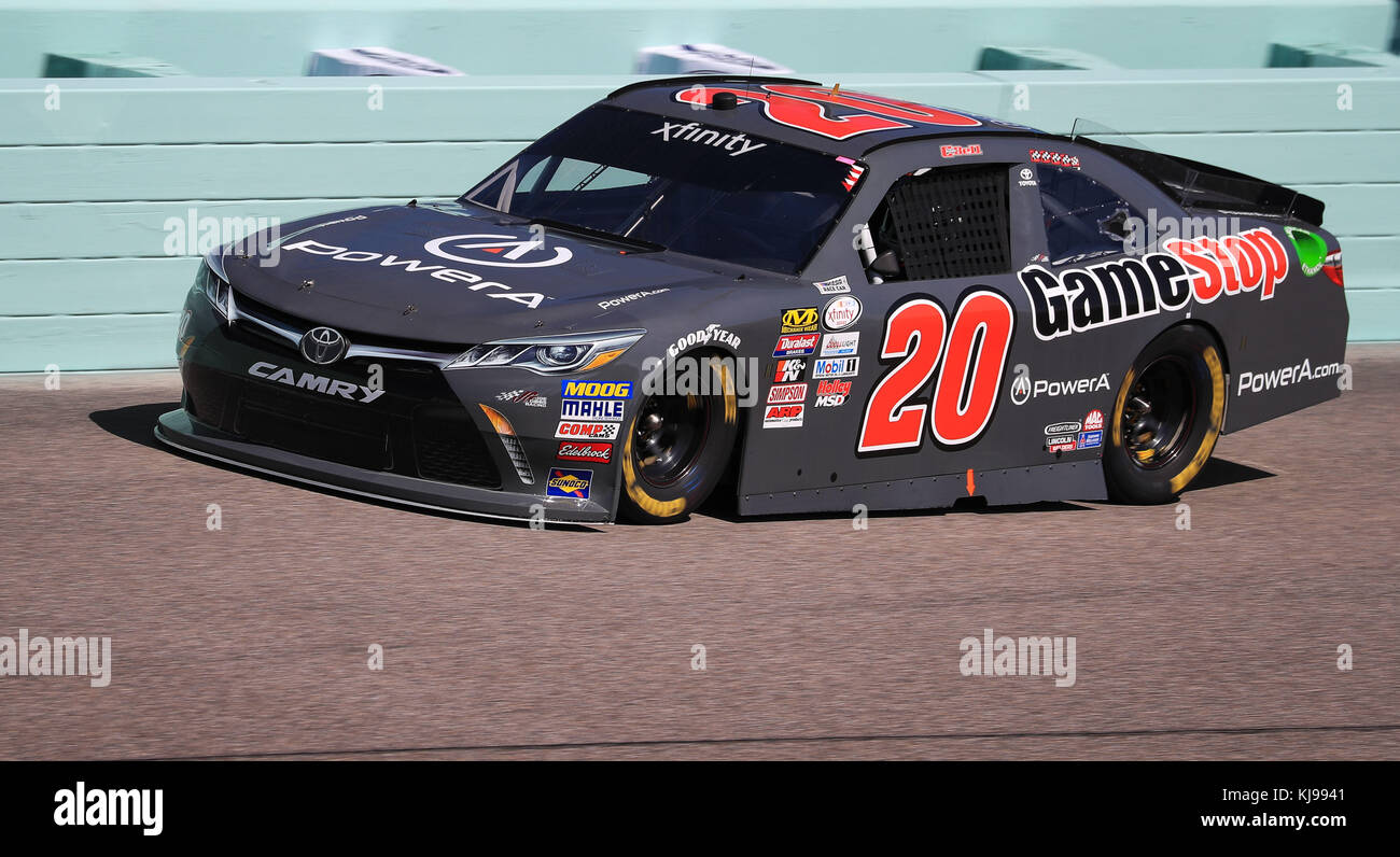 Homestead, Fla, USA. 18th Nov, 2017. Christopher Bell, driver of the ...