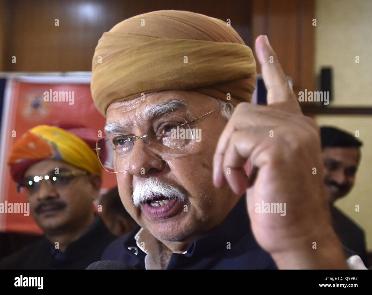 NEW DELHI, INDIA - NOVEMBER 22: Lokendra Singh Kalvi Founder Shree ...