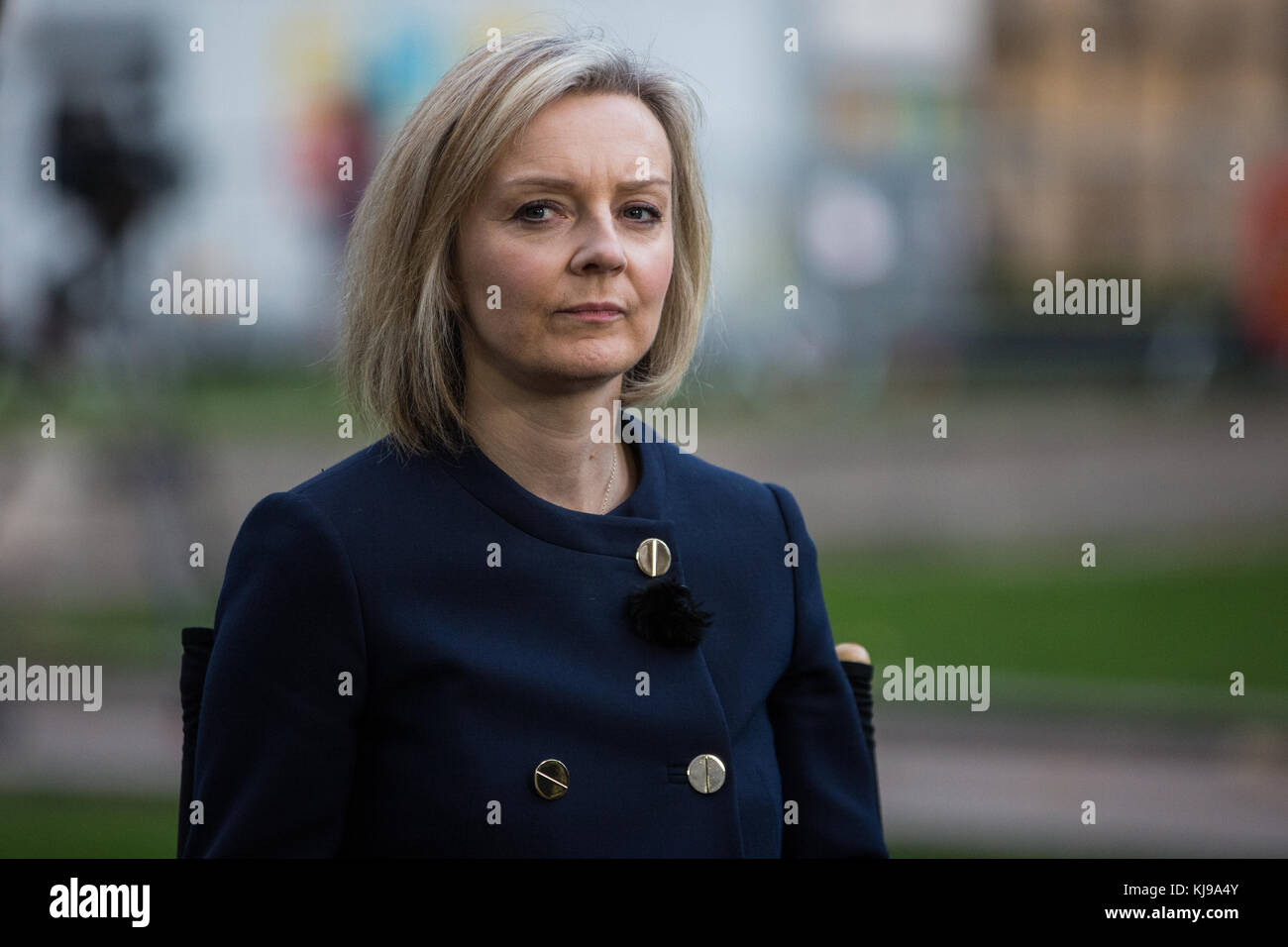 London, UK. 22nd November, 2017. Liz Truss MP, Chief Secretary to the ...