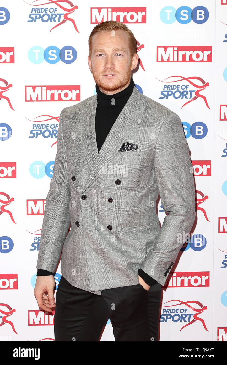 London, UK. 22nd Nov, 2017. Greg Rutherford, Pride of Sport Awards 2017 ...