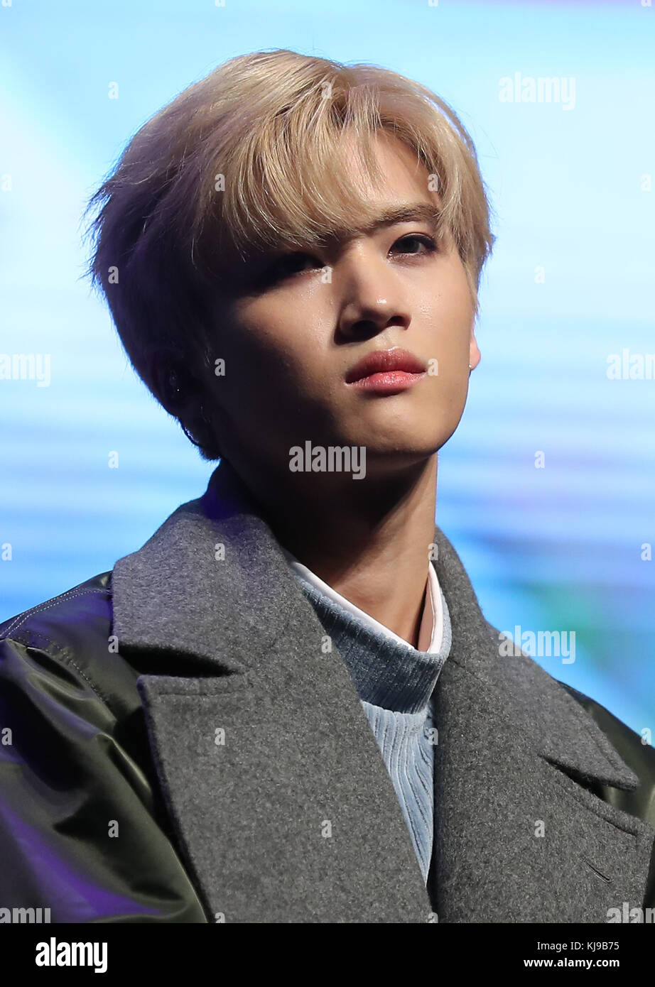 23rd Nov, 2017. S. Korean boy group Pentagon Yen Ahn, a member of South ...