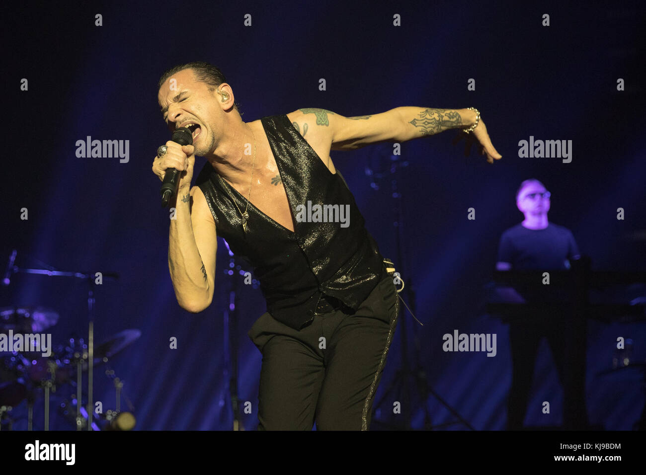 London, UK. 22nd Nov, 2017. Andy Fletcher and Dave Gahan of Depeche ...