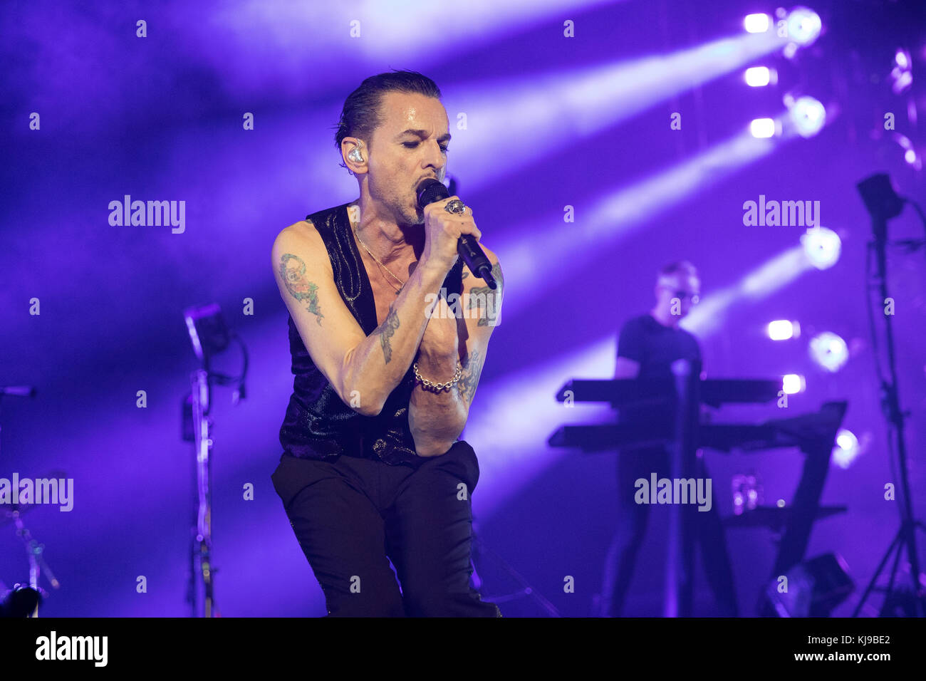 London, UK. 22nd Nov, 2017. Andy Fletcher and Dave Gahan of Depeche ...