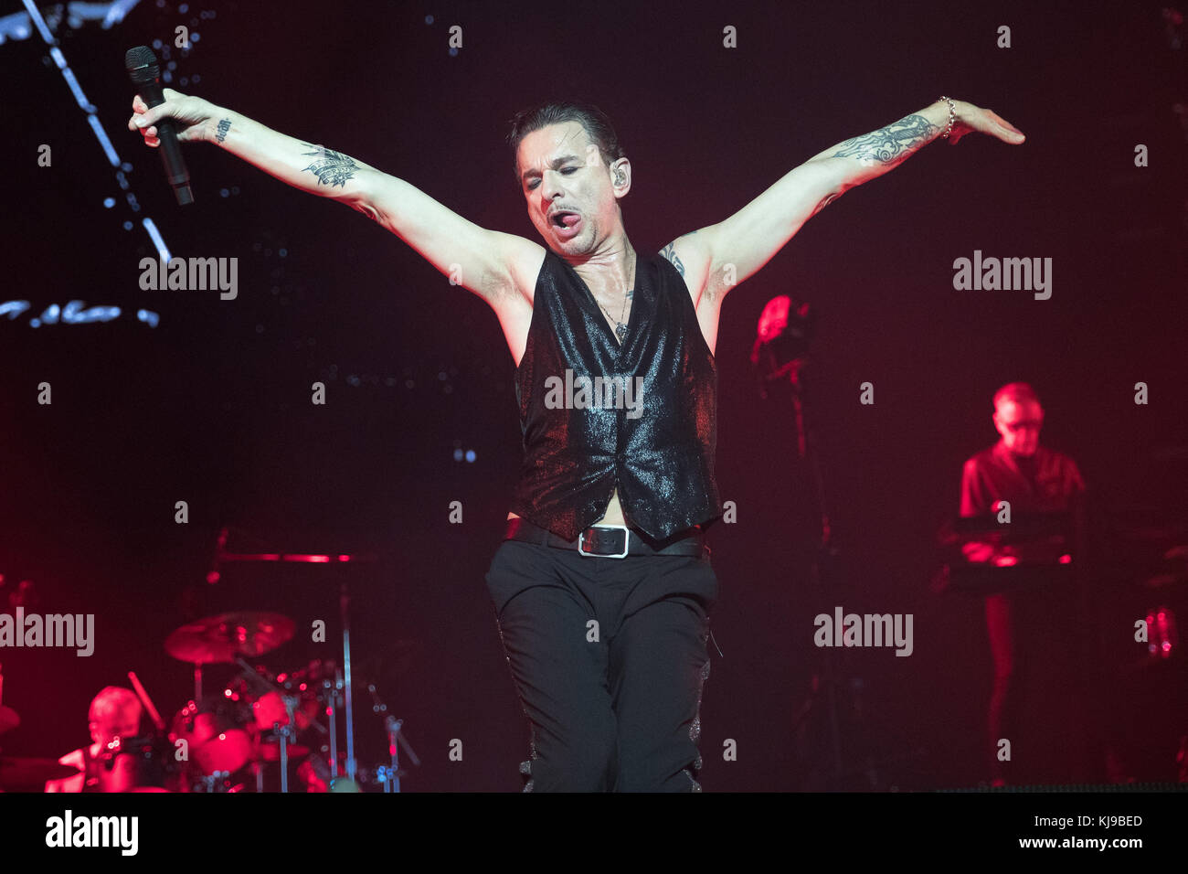 London, UK. 22nd Nov, 2017. Andy Fletcher and Dave Gahan of Depeche ...
