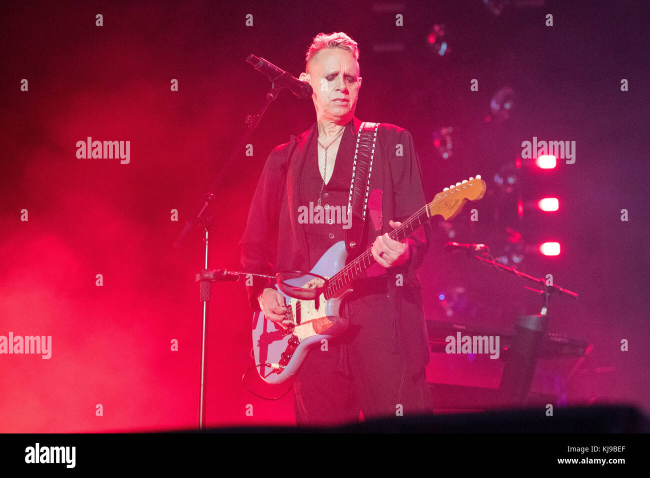 London, UK. 22nd Nov, 2017. Martin Gore of Depeche Mode performs at The ...
