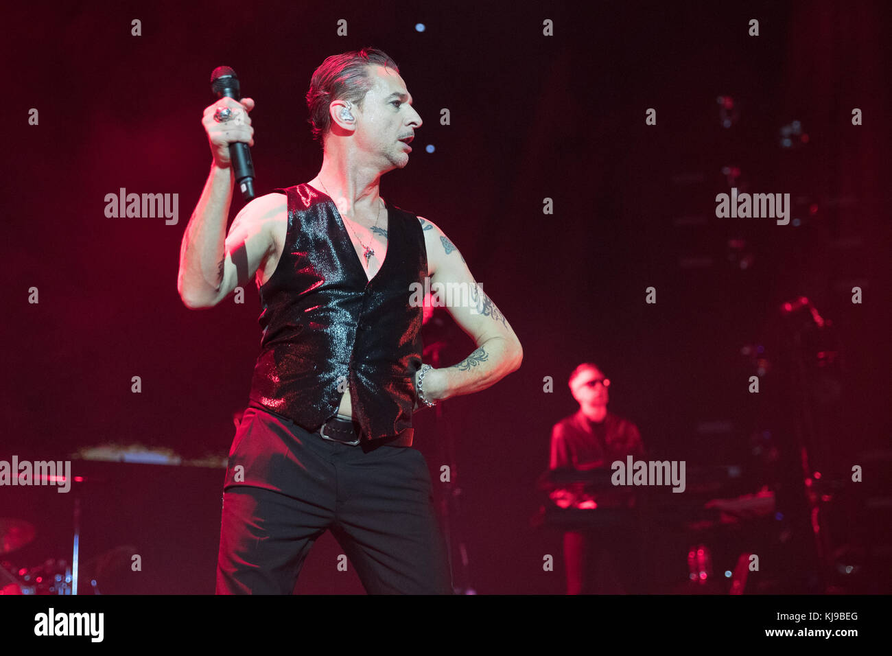London, UK. 22nd Nov, 2017. Andy Fletcher and Dave Gahan of Depeche ...